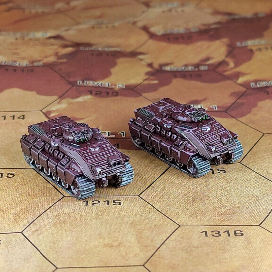1:285 6mm Badger I Apc 5 Pack Sci Fi Alternate for Battletech - Etsy