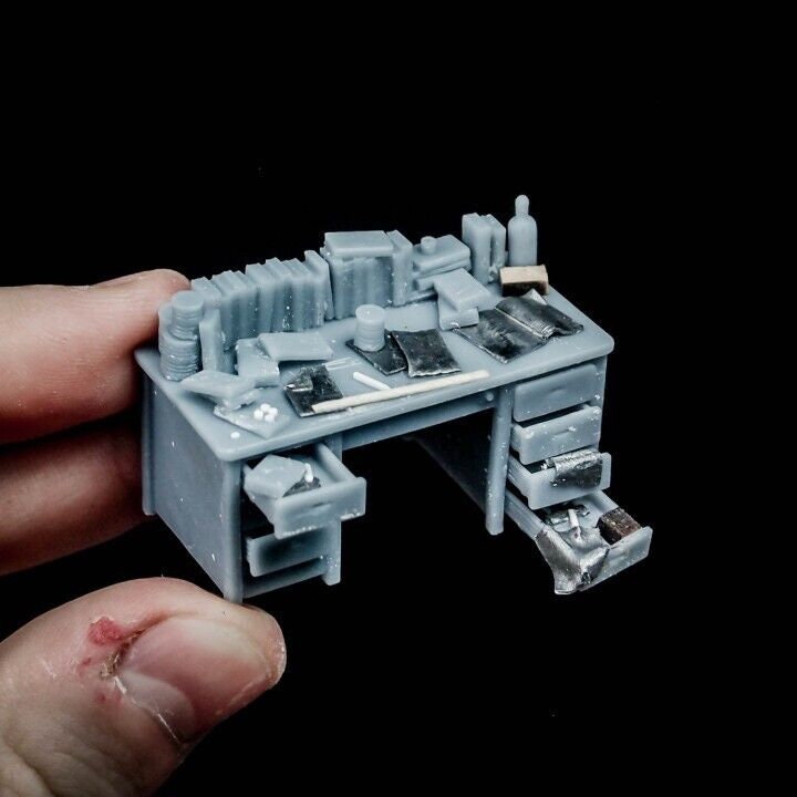 28mm Scatter Terrain Interior Office Desks and Books Wargame - Etsy