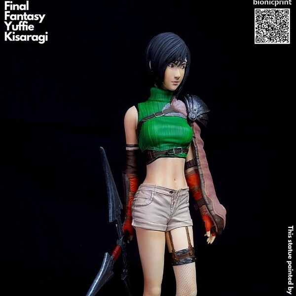 Tifa Lockhart Resin Statue - Etsy