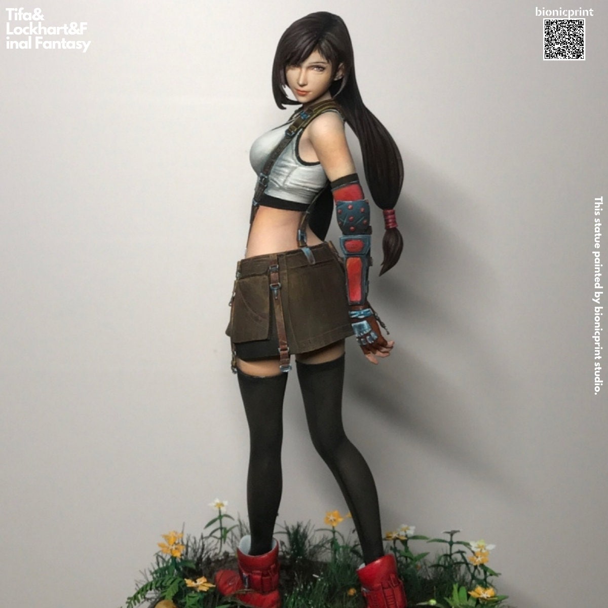 Tifa Lockhart Final Fantasy Hand Painted Collectible Figure - Etsy