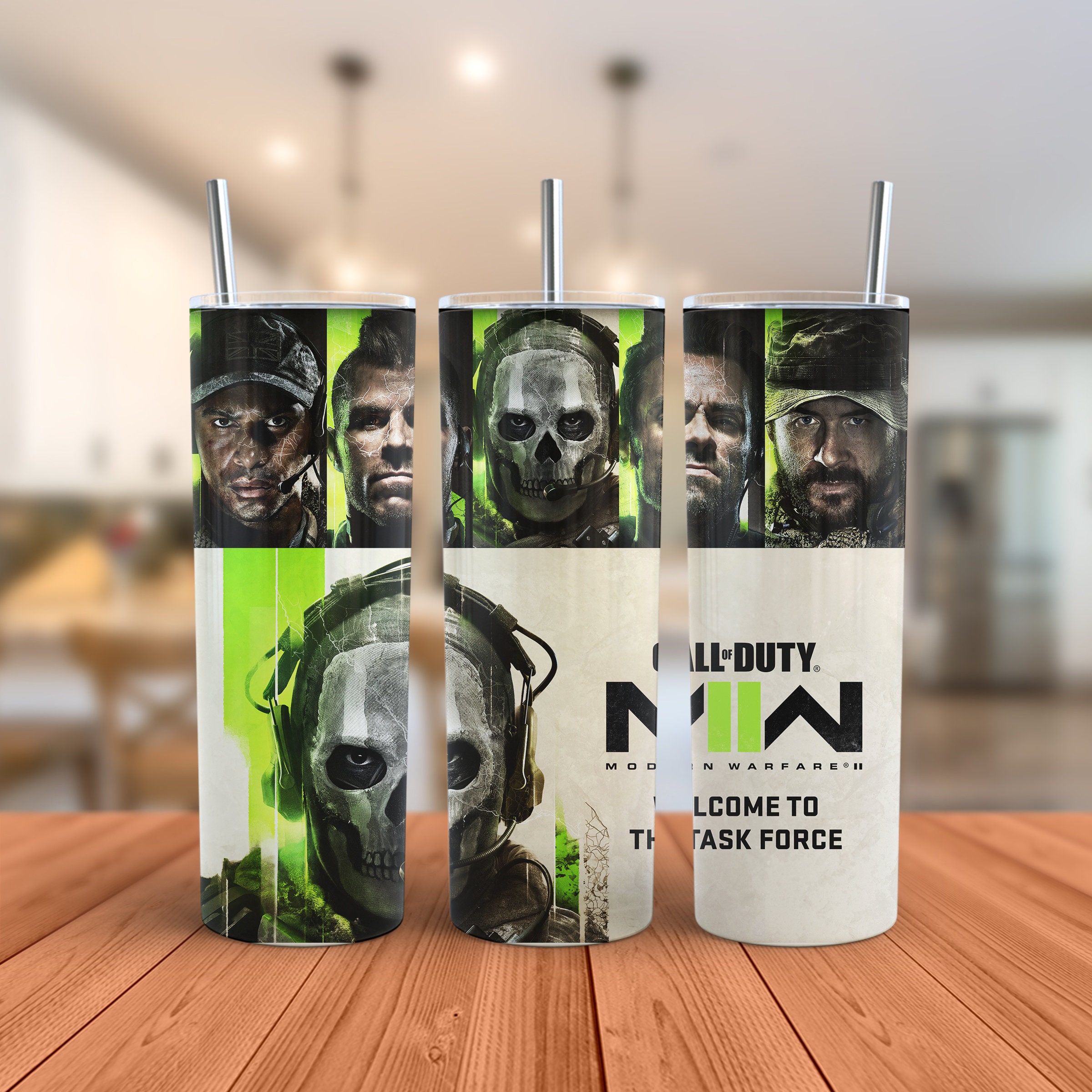 Call of Duty 20oz Straight Skinny Tumbler Sublimation Design - Etsy