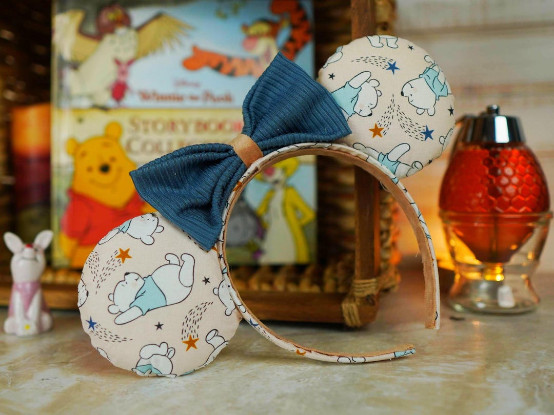 Winnie the Pooh Inspired Mouse Ears Headband – Cozy Disney Ears With ...