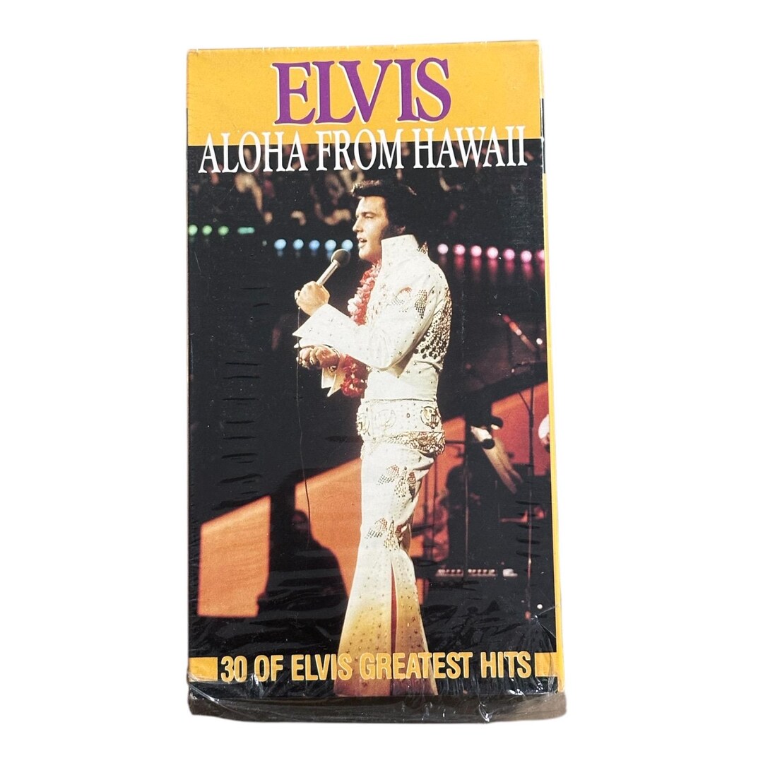 Elvis: Aloha From Hawaii VHS Tape - Etsy