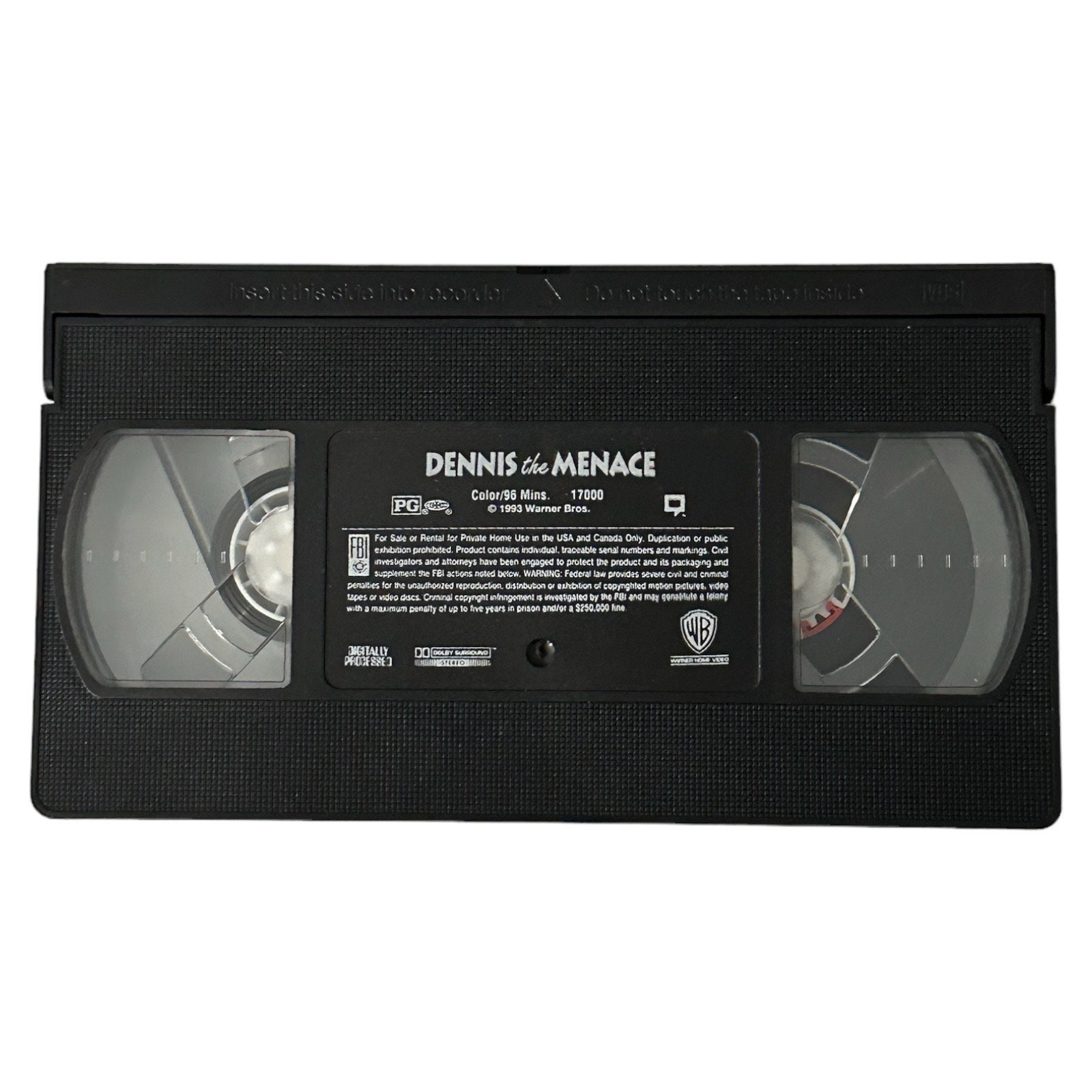 Dennis the Menace Clamshell Case VHS Tape - Etsy