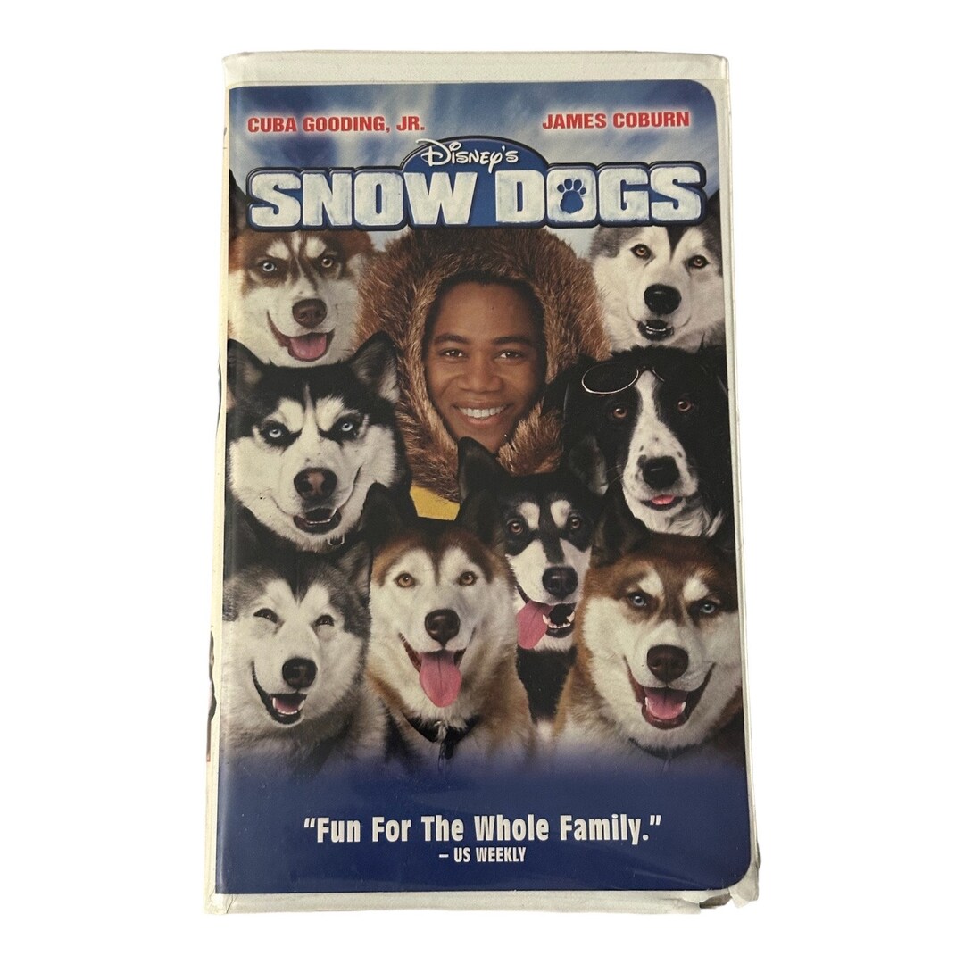 Snow Dogs Clamshell Case VHS Tape - Etsy
