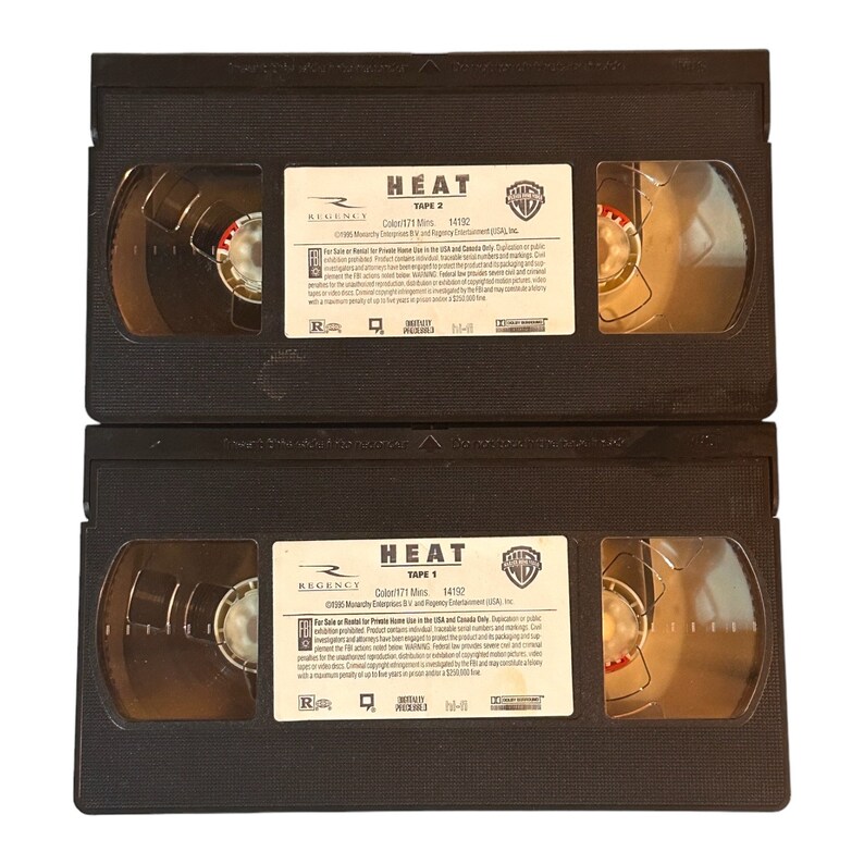 Heat VHS Tape - Etsy