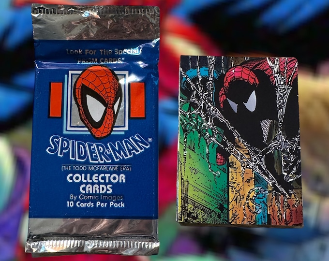 Spider-man 1992 10 Collector Card Set - Etsy