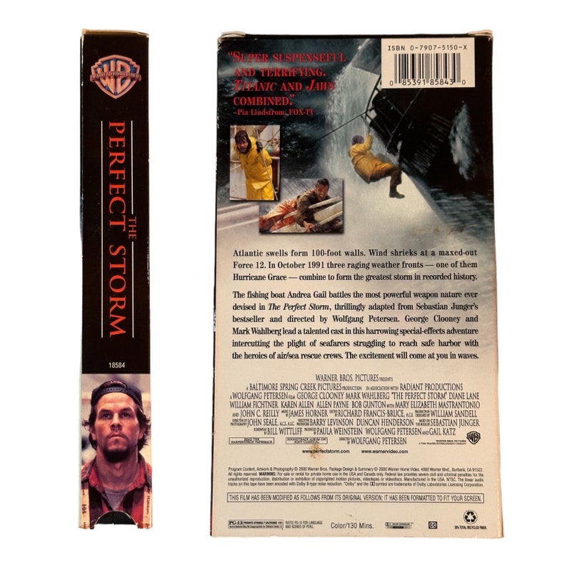 The Perfect Storm VHS Tape - Etsy