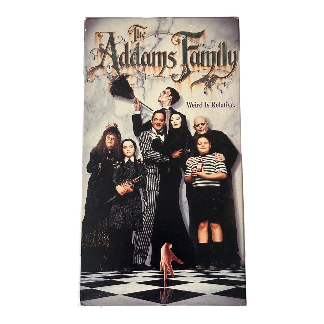 The Addams Family VHS Tape - Etsy