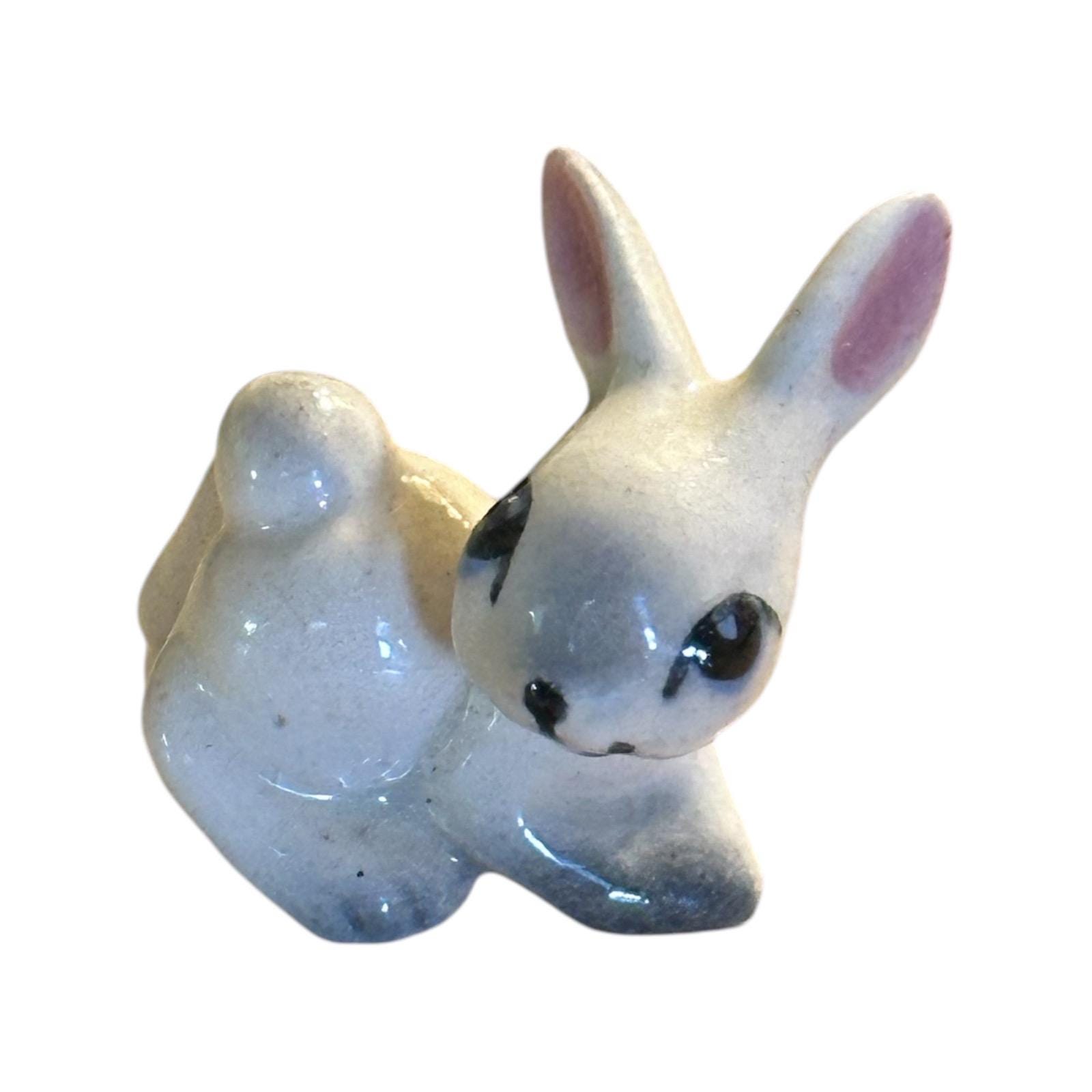 Miniature Bunny Rabbit Figure - Etsy