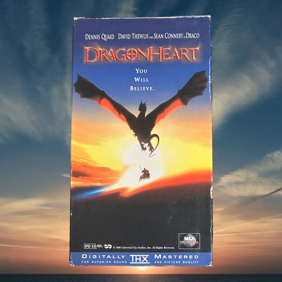 Dragonheart VHS Tape - Etsy