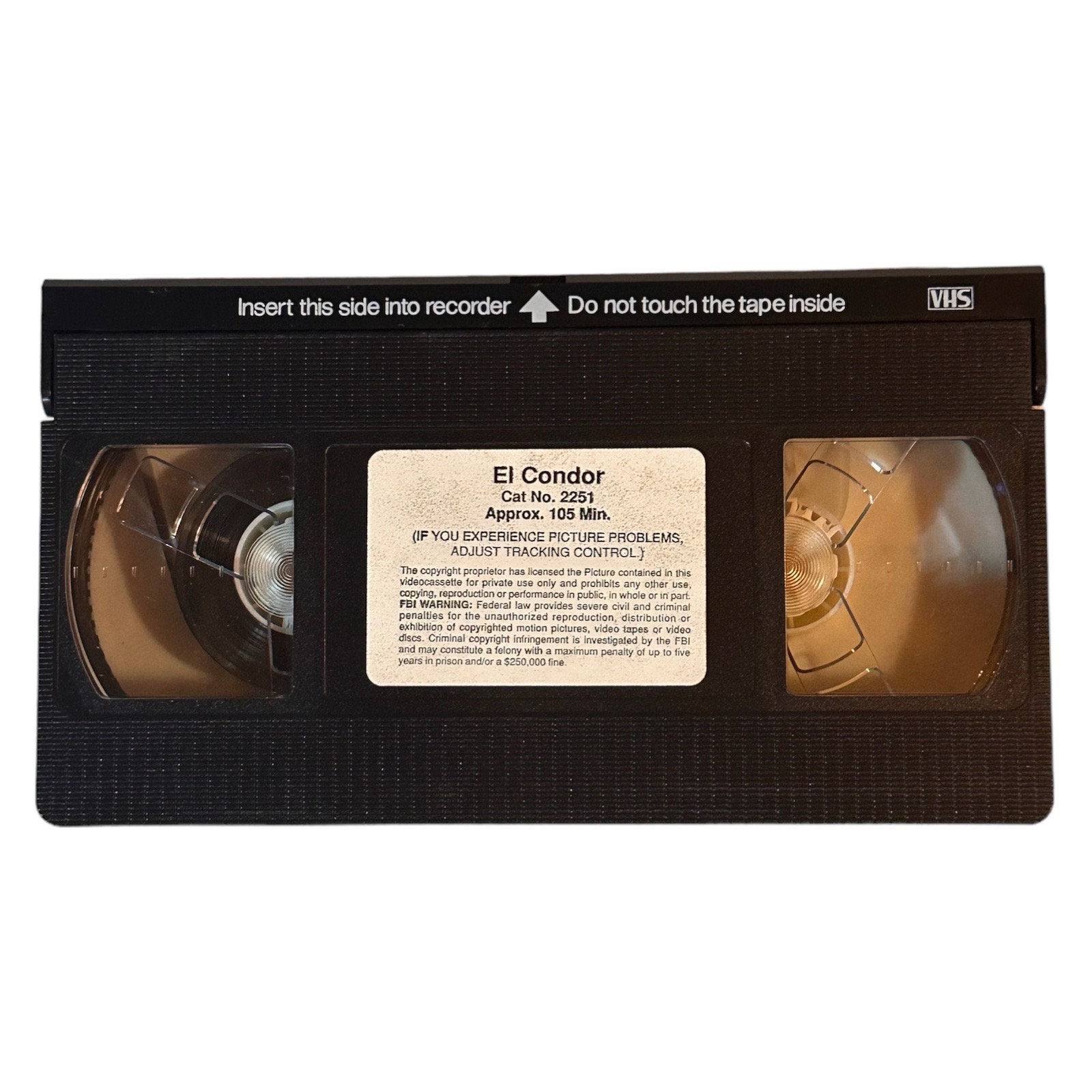 El Condor VHS Tape - Etsy