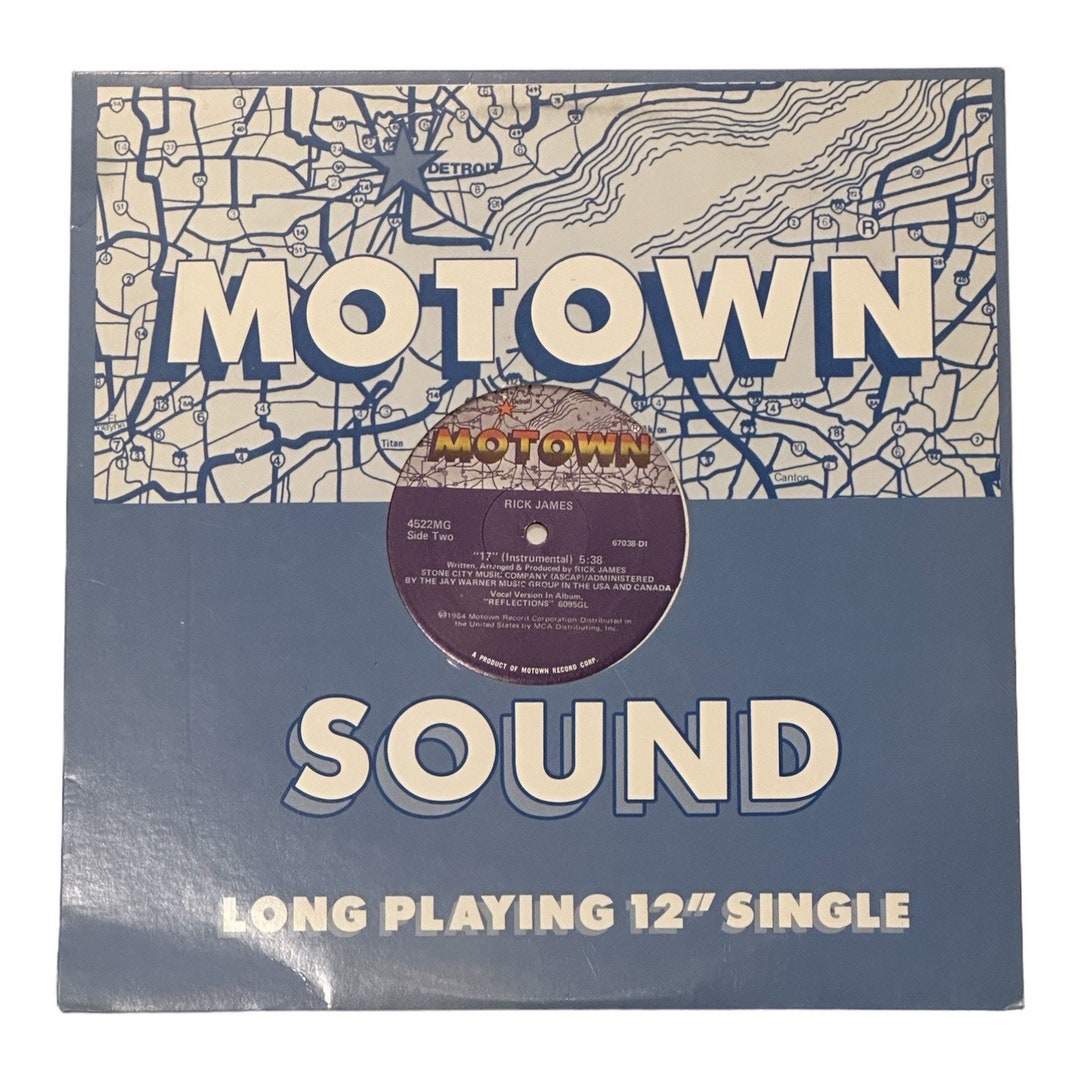 Rick James: “17” Vinyl Record - Etsy