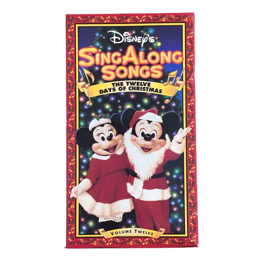 Sing Along Songs: the Twelve Days of Christmas Volume 12 VHS Tape - Etsy