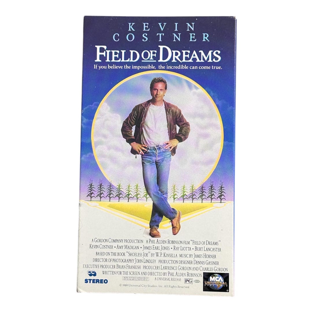 Field of Dreams VHS Tape - Etsy