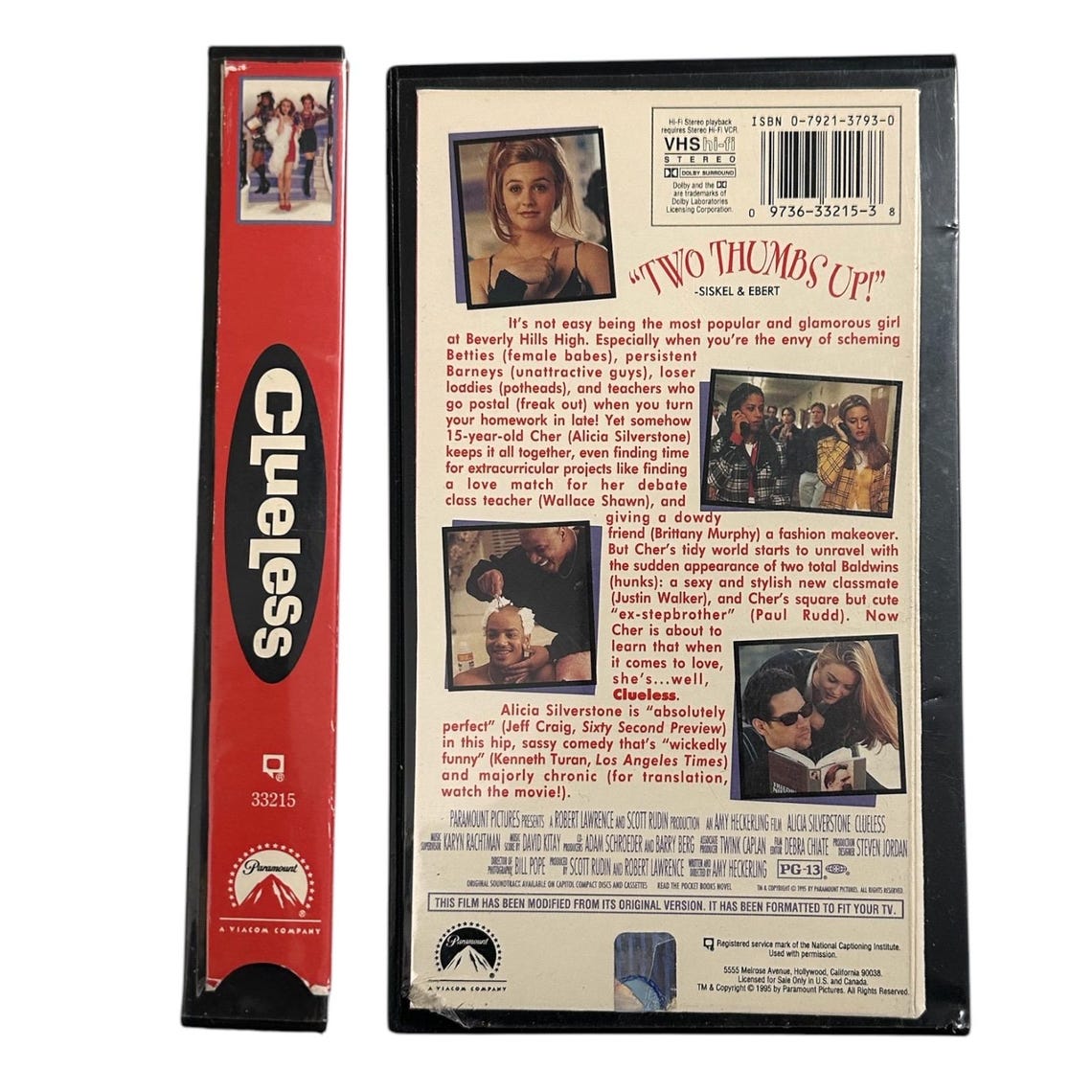 Clueless Hard Case VHS Tape - Etsy
