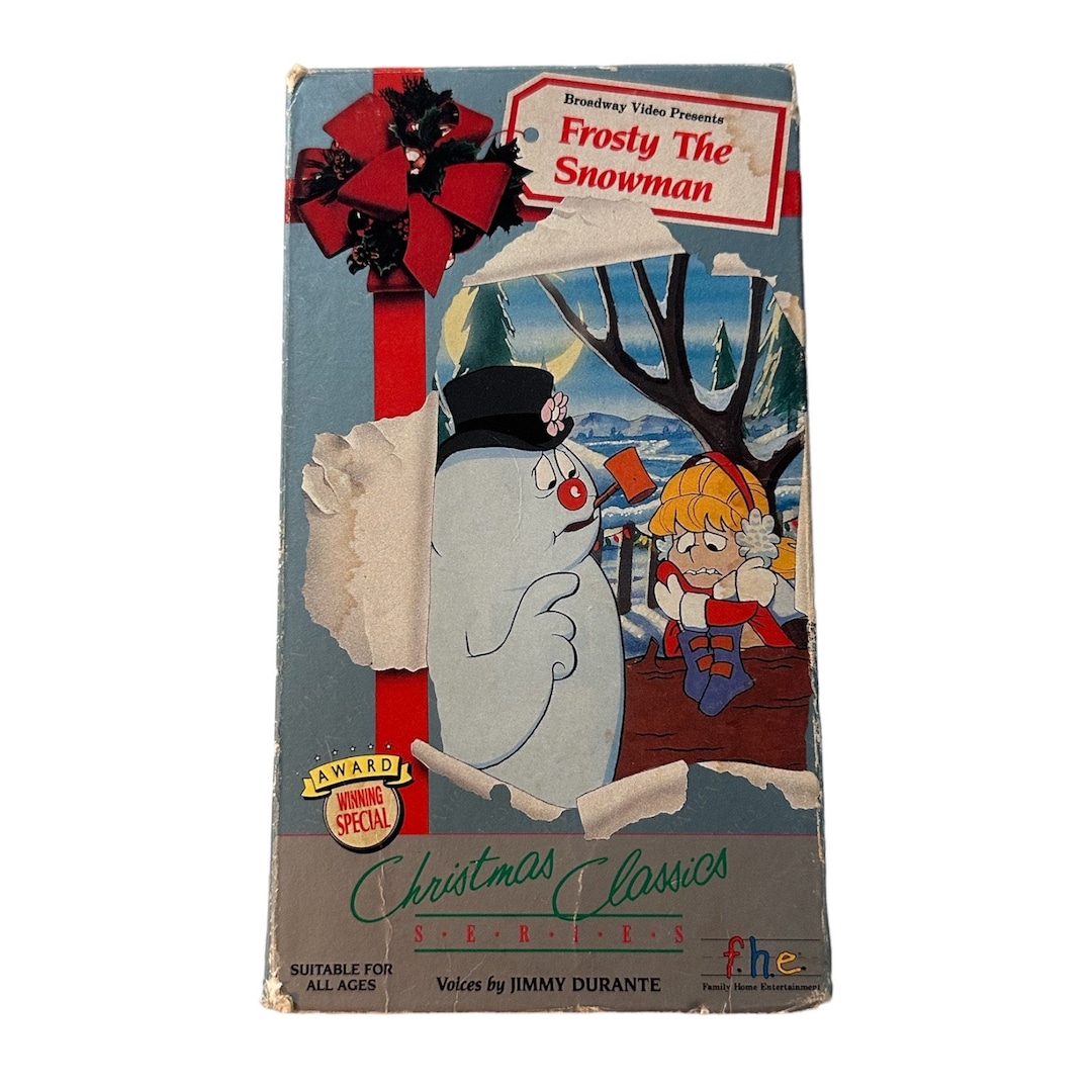 Frosty the Snowman VHS Tape - Etsy