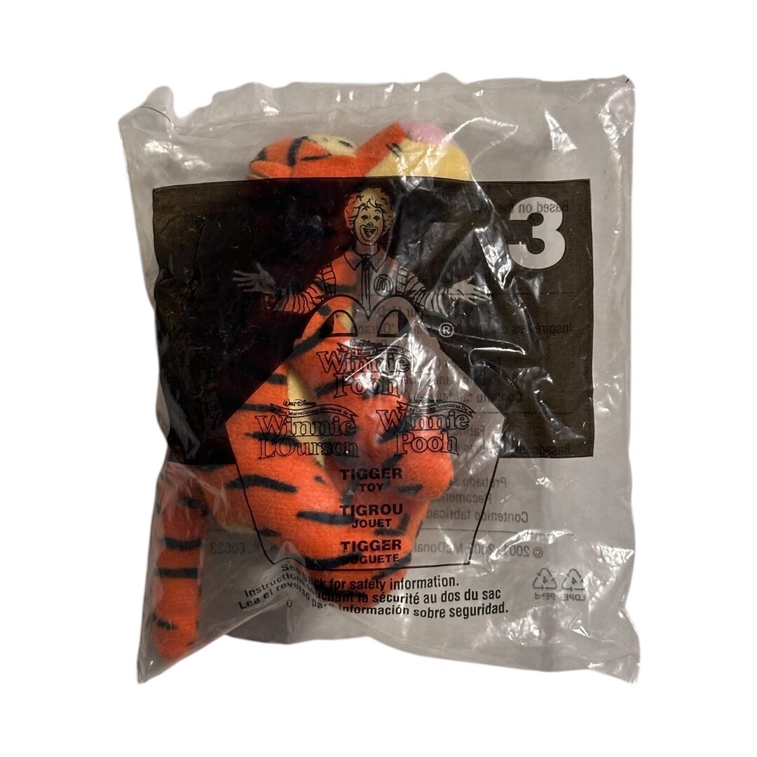 Mcdonald’s Winnie the Pooh Tigger Toy - Etsy