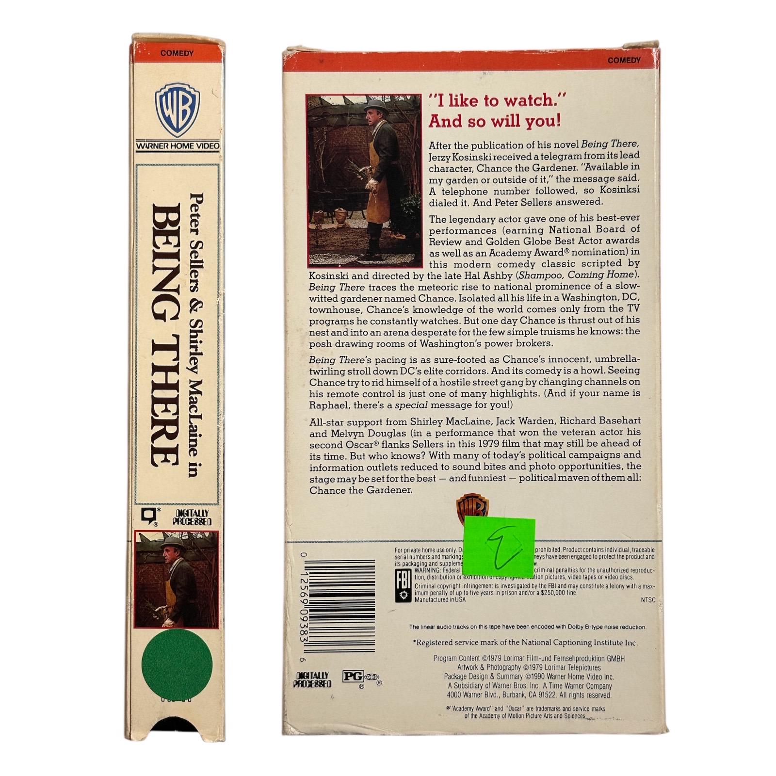 Being There VHS Tape - Etsy