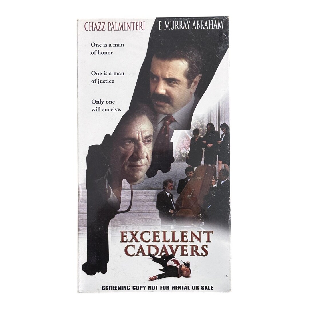 Excellent Cadavers VHS Tape Sealed - Etsy