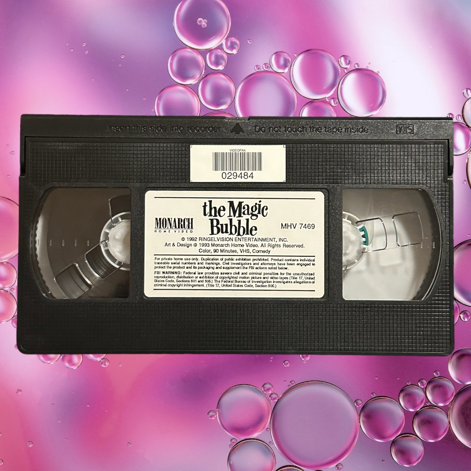 The Magic Bubble 1993 VHS Tape - Etsy