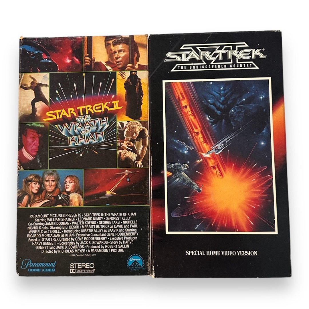 Star Trek VHS Tape Bundle - Etsy