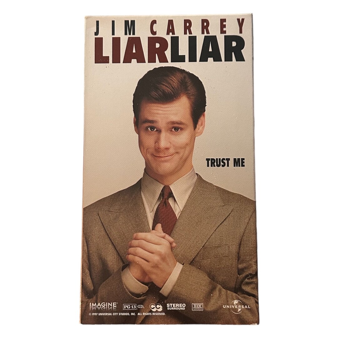 Liar Liar VHS Tape - Etsy