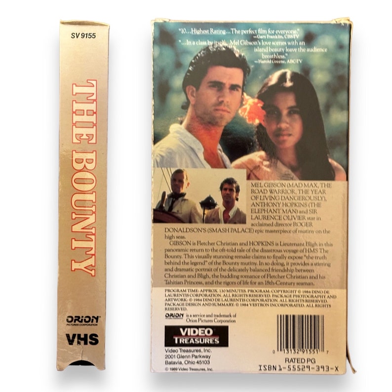 The Bounty VHS Tape - Etsy