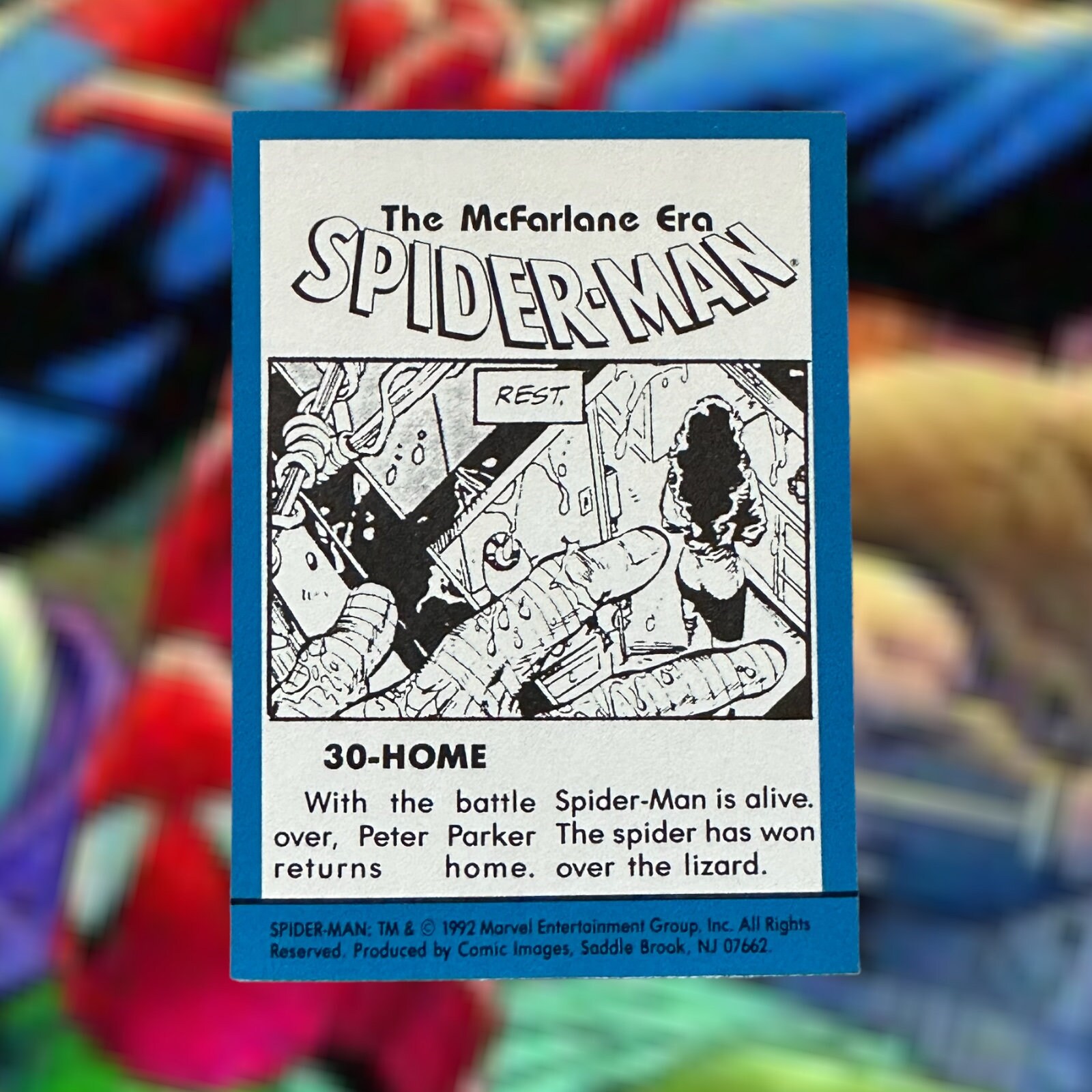 Spider-man 1992 10 Collector Card Set - Etsy
