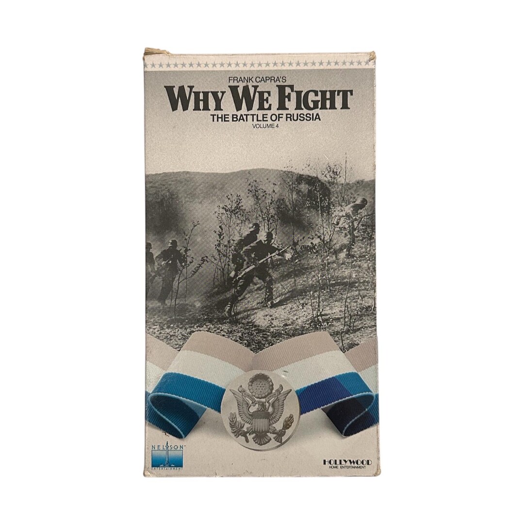 Why We Fight: the Battle of Russia VHS Tape - Etsy