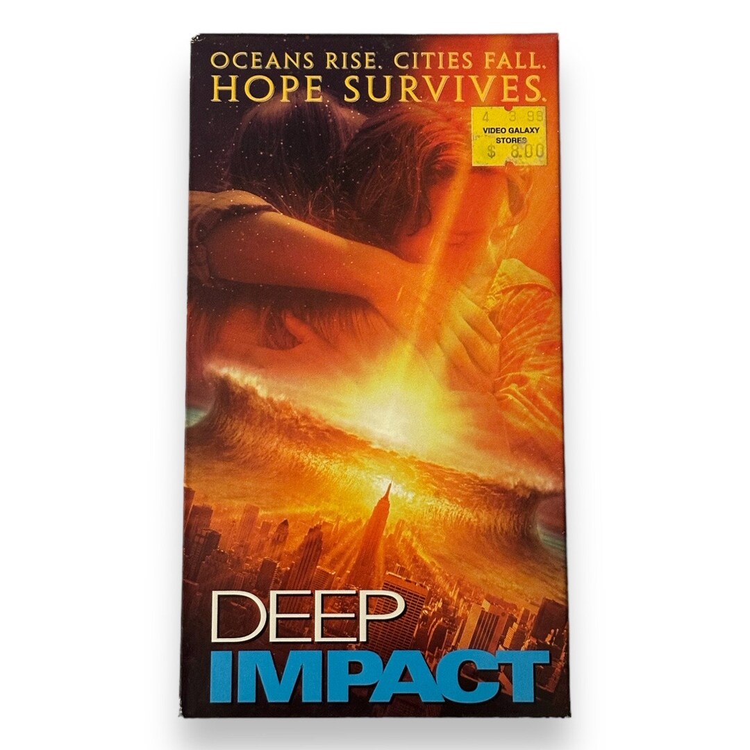 Deep Impact VHS Tape - Etsy
