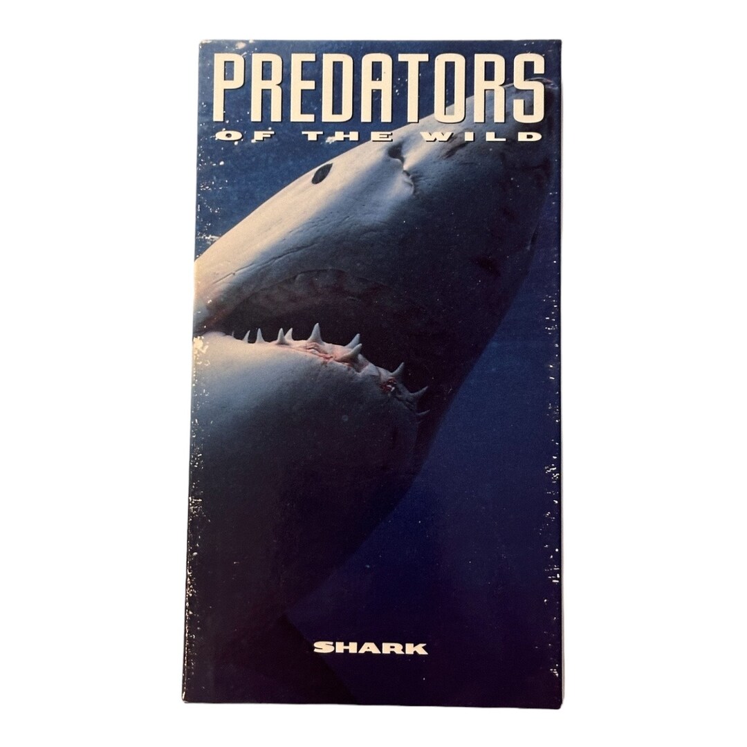Predators of the Wild: Shark VHS Tape - Etsy