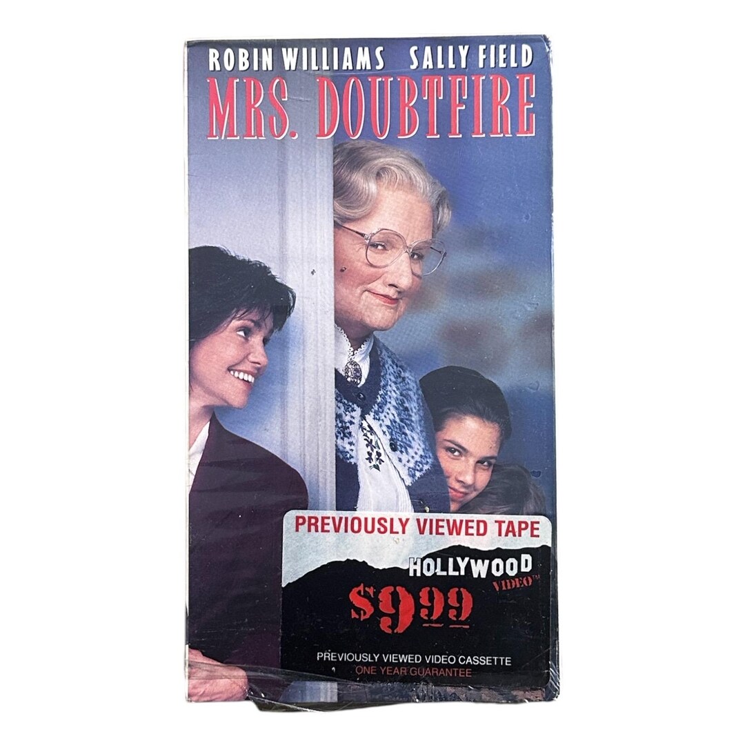 Mrs. Doubtfire VHS Tape - Etsy