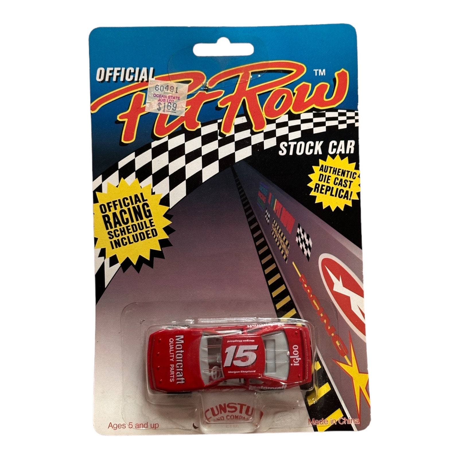 Pit Row 15 Morgan Shepherd Diecast Car - Etsy