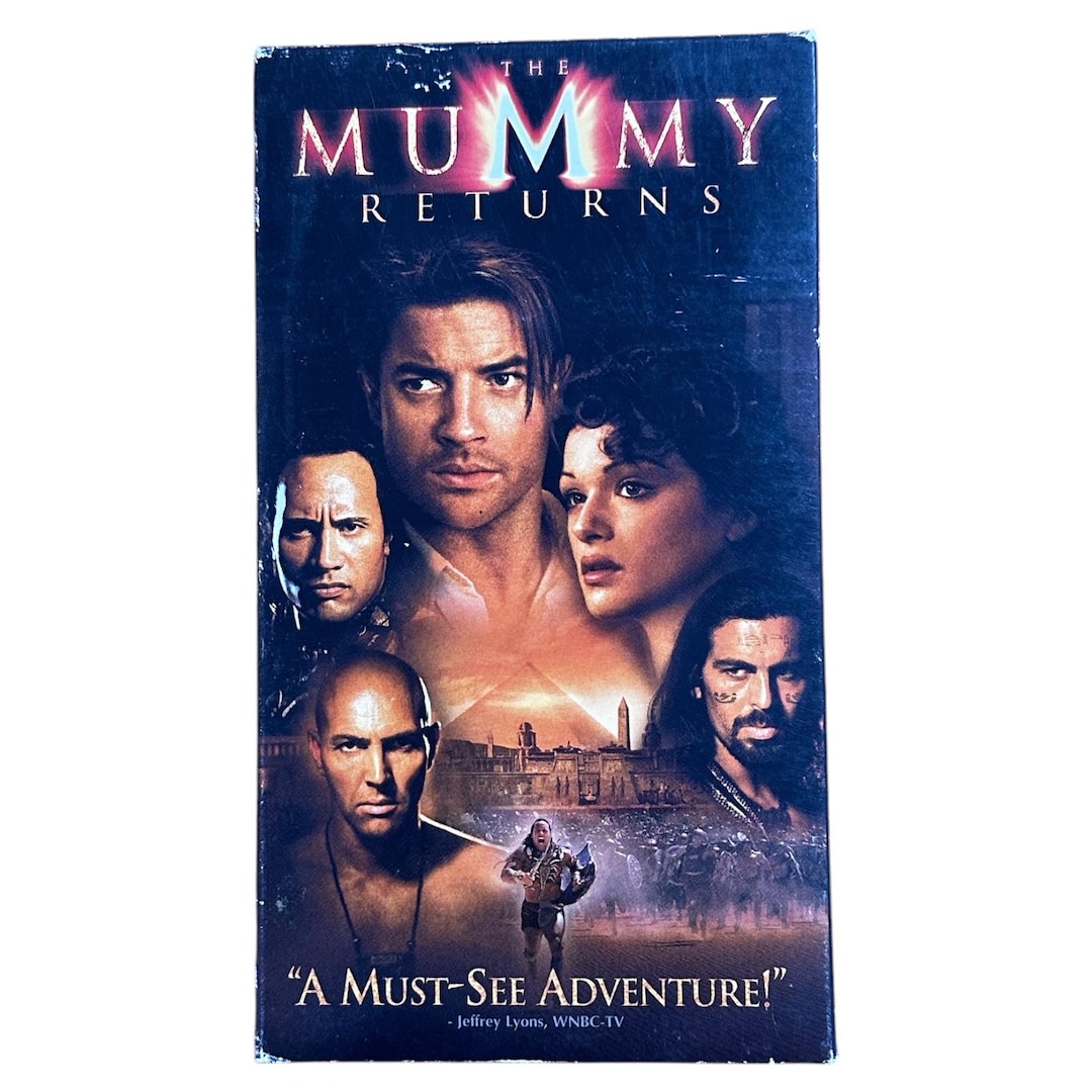 The Mummy Returns VHS Tape - Etsy