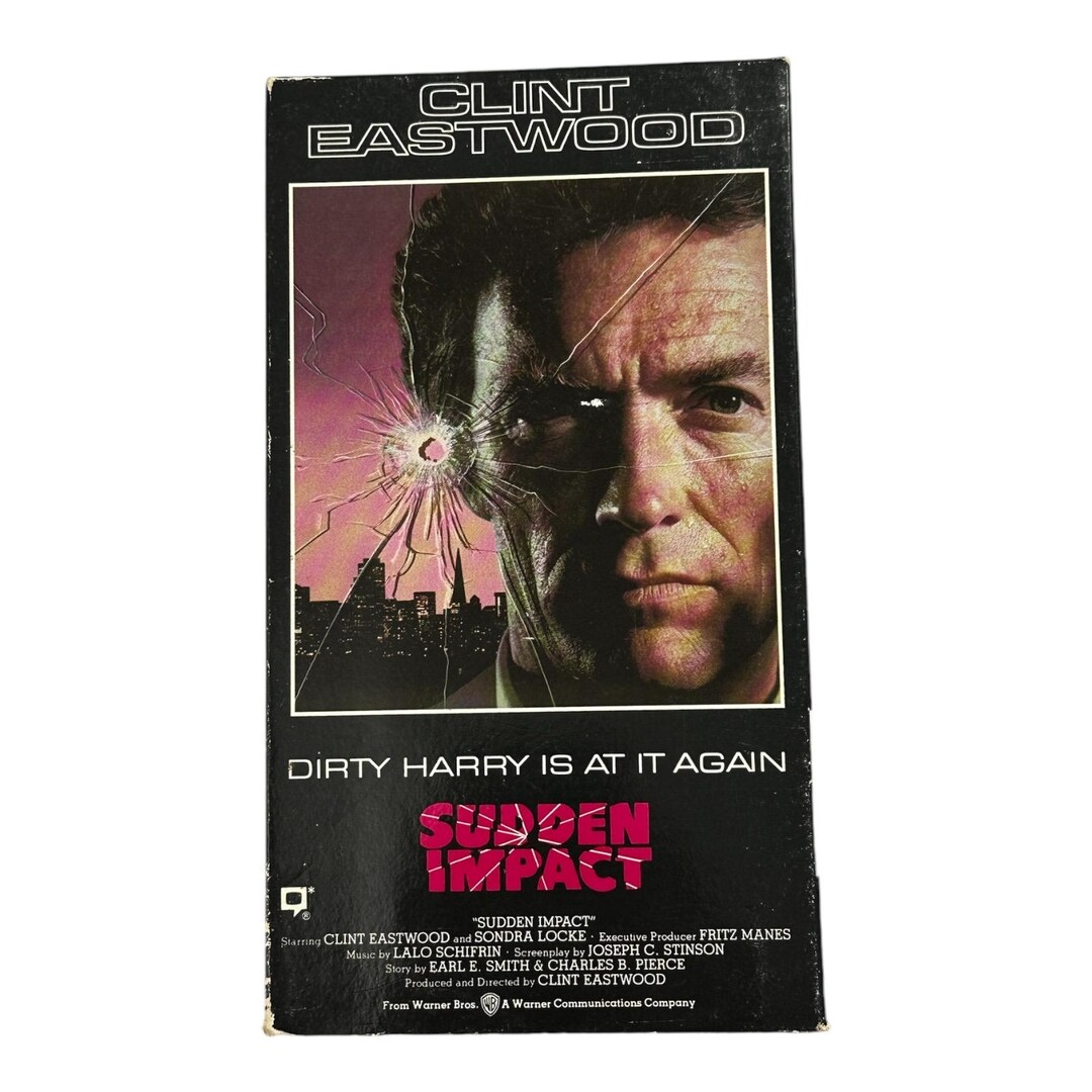 Sudden Impact VHS Tape - Etsy