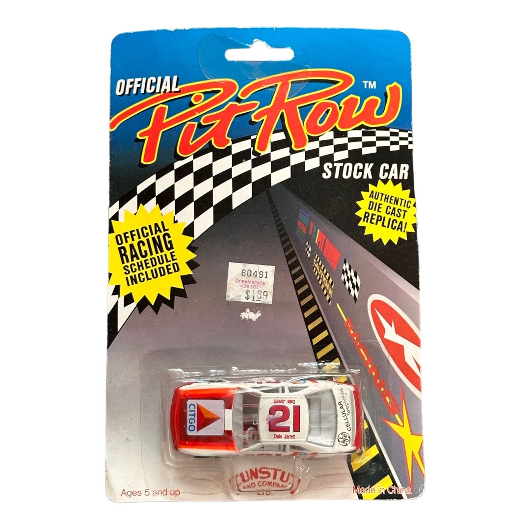 Pit Row #21 Dale Jarrett Diecast Car - Etsy