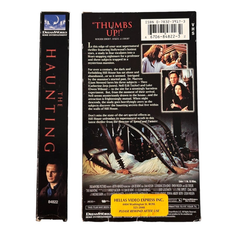 The Haunting VHS Tape - Etsy