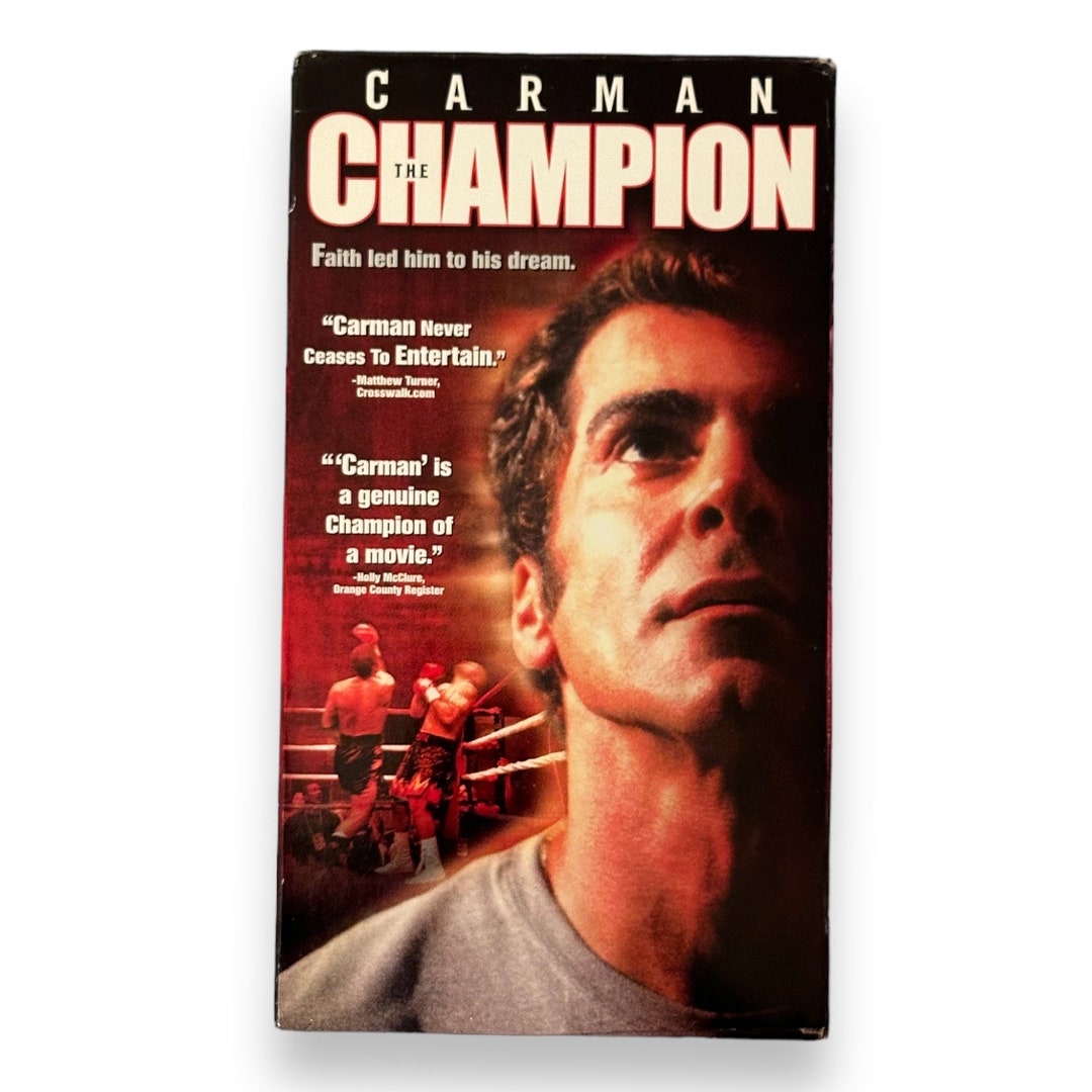 The Carman Champion VHS Tape - Etsy