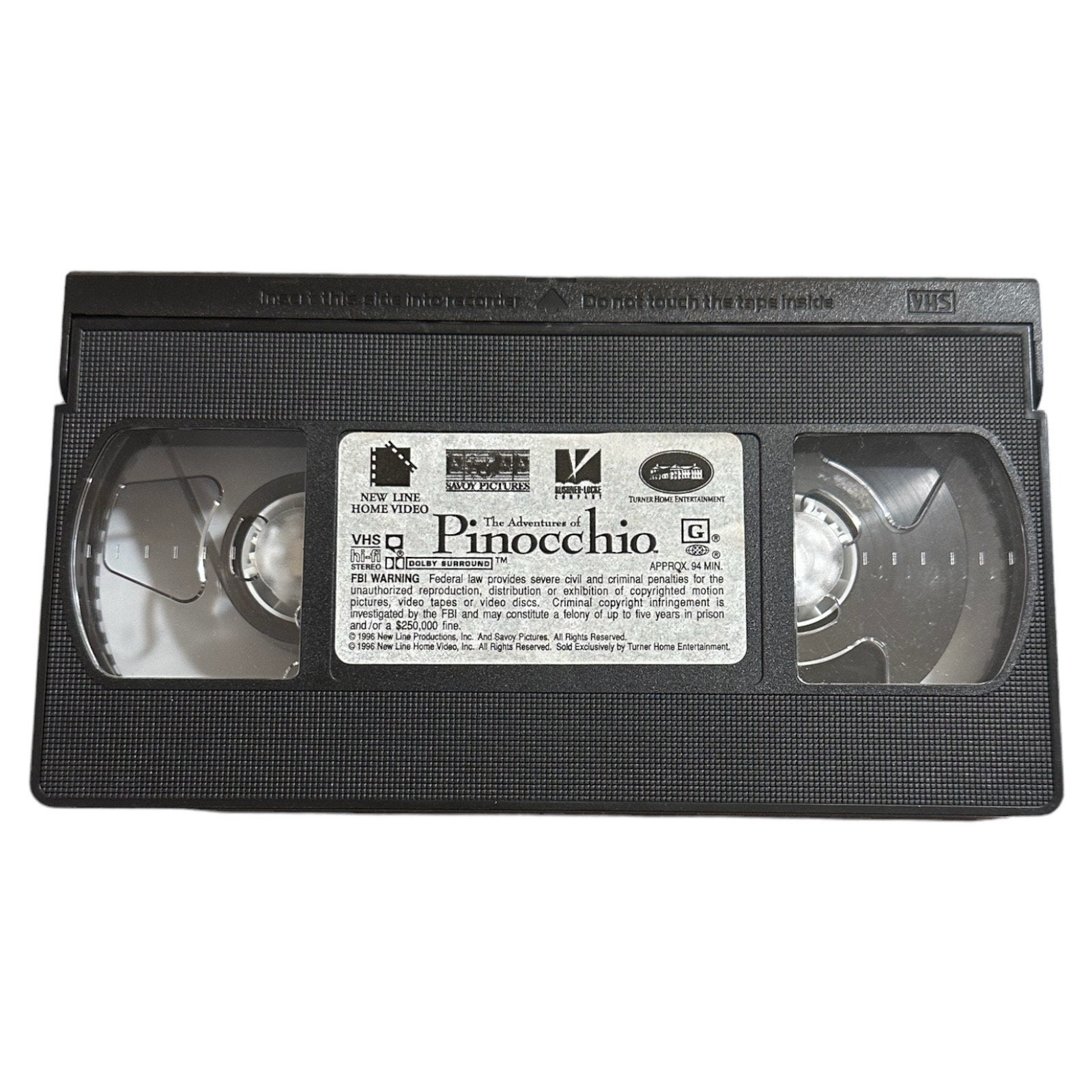 The Adventures of Pinocchio Clamshell Case VHS Tape - Etsy