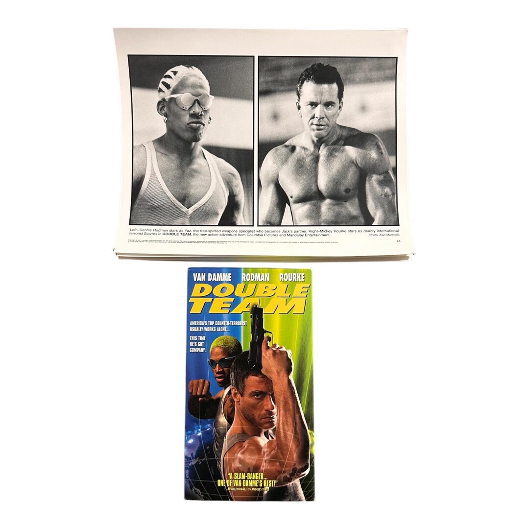 Double Team VHS Tape and Movie Posters Bundle - Etsy