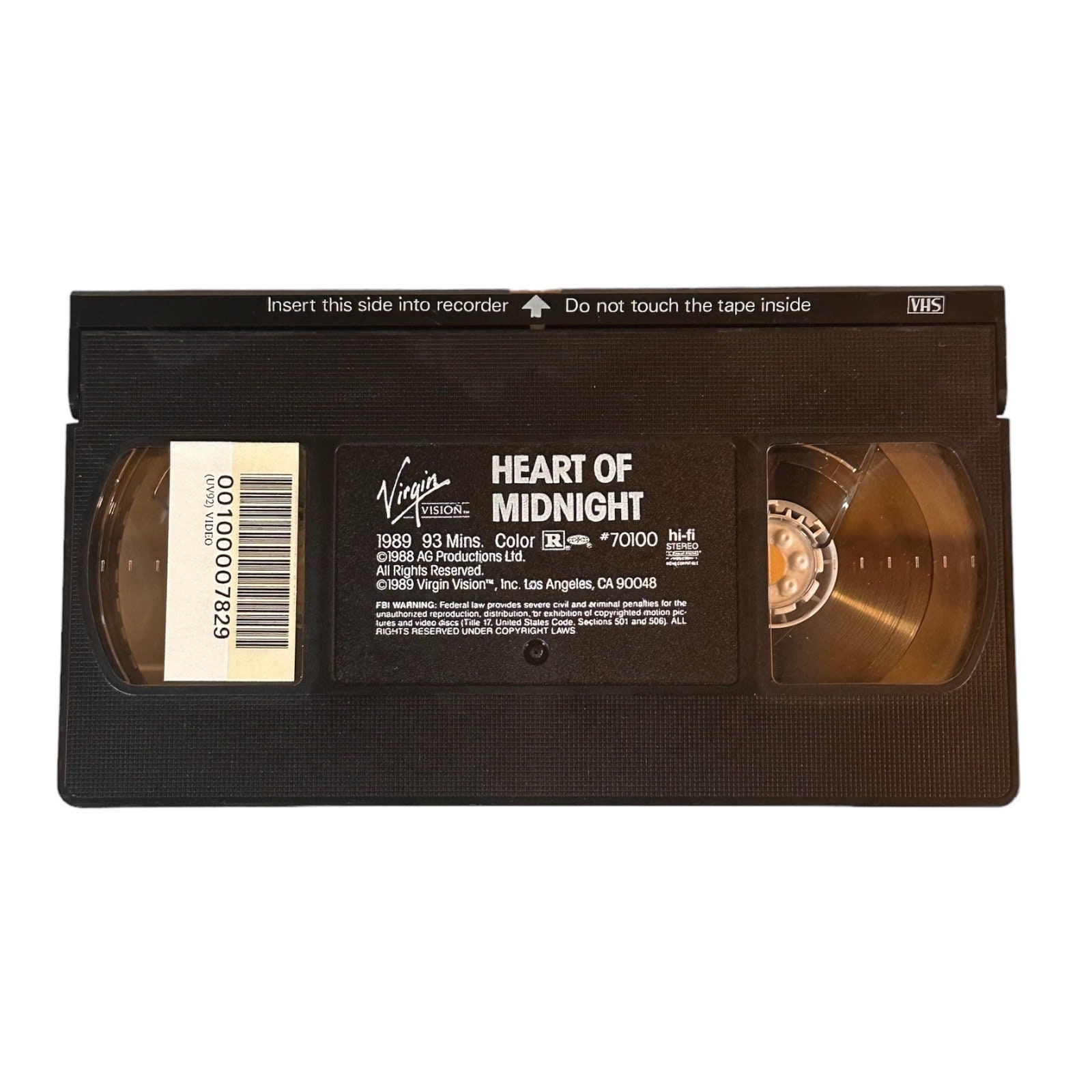 Heart of Midnight VHS Tape - Etsy