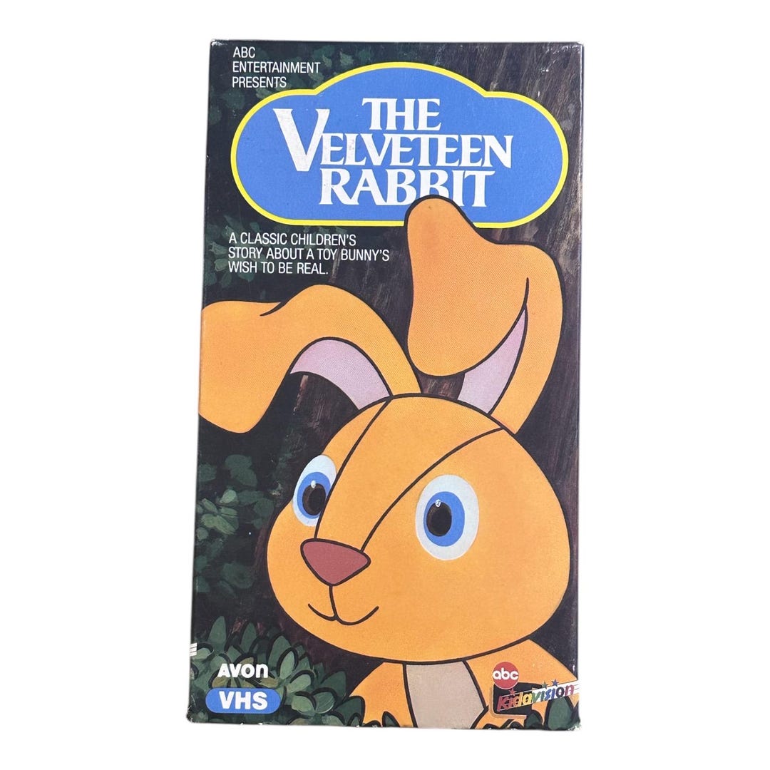 The Velveteen Rabbit VHS Tape - Etsy