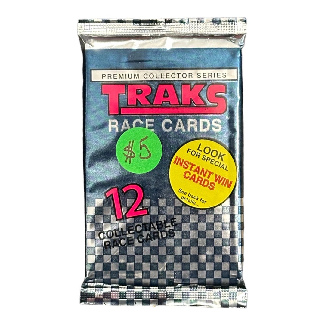 Traks 1993 NASCAR Collector Cards - Etsy