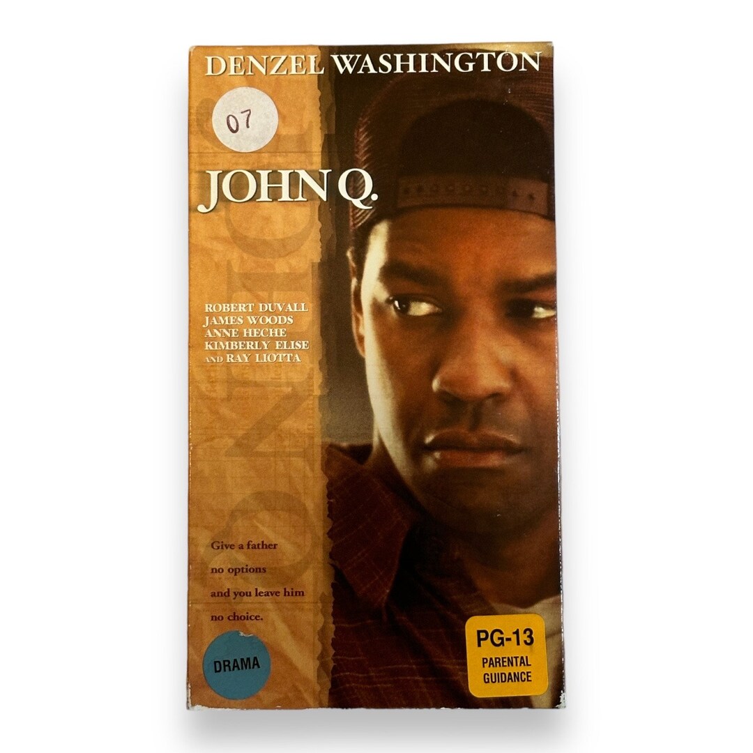 John Q VHS Tape - Etsy