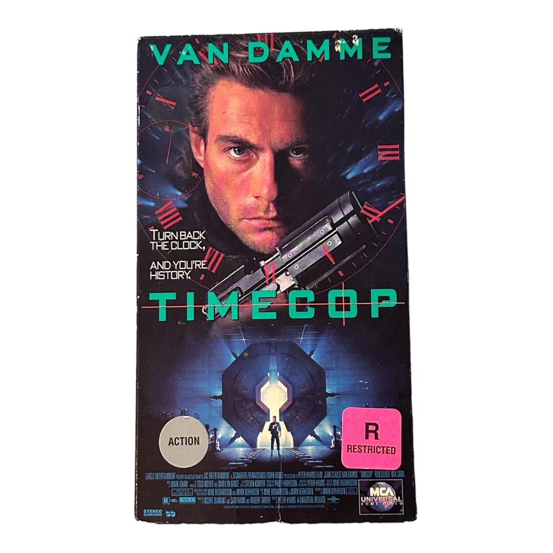 Timecop VHS Tape - Etsy