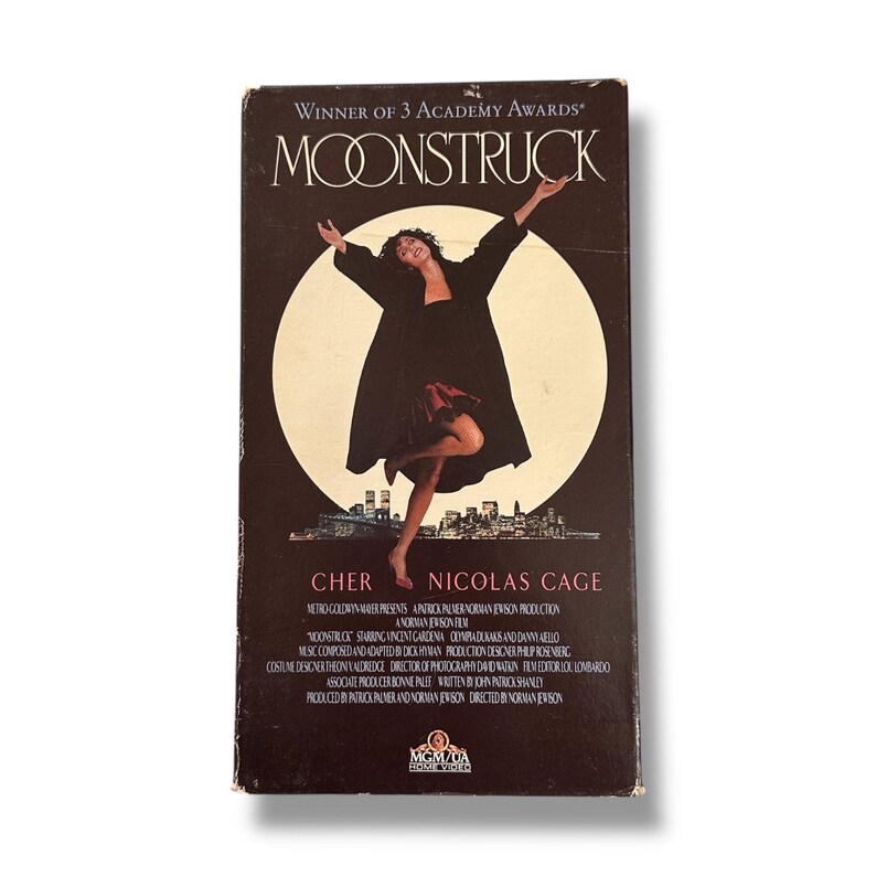 Moonstruck VHS Tape - Etsy