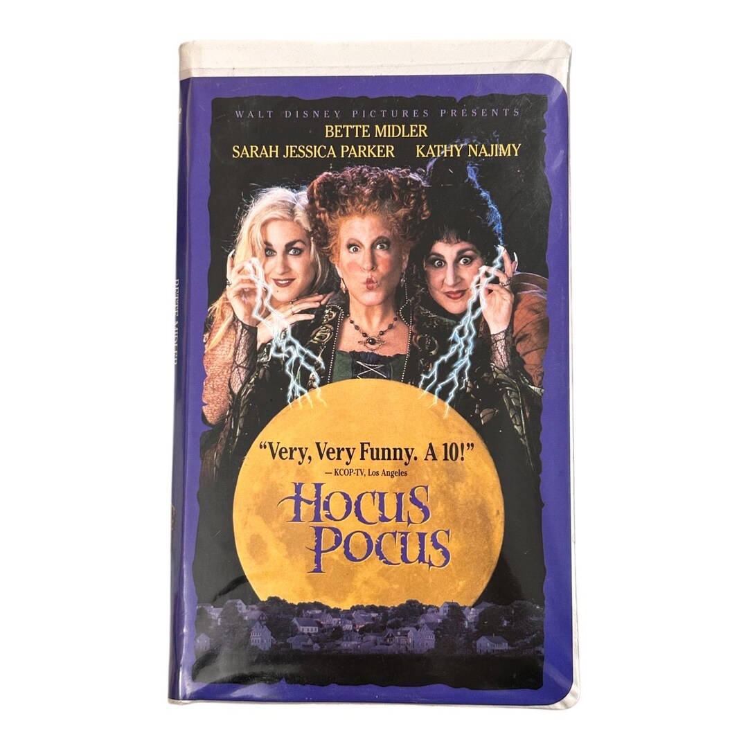 Hocus Pocus Clamshell Case VHS Tape - Etsy