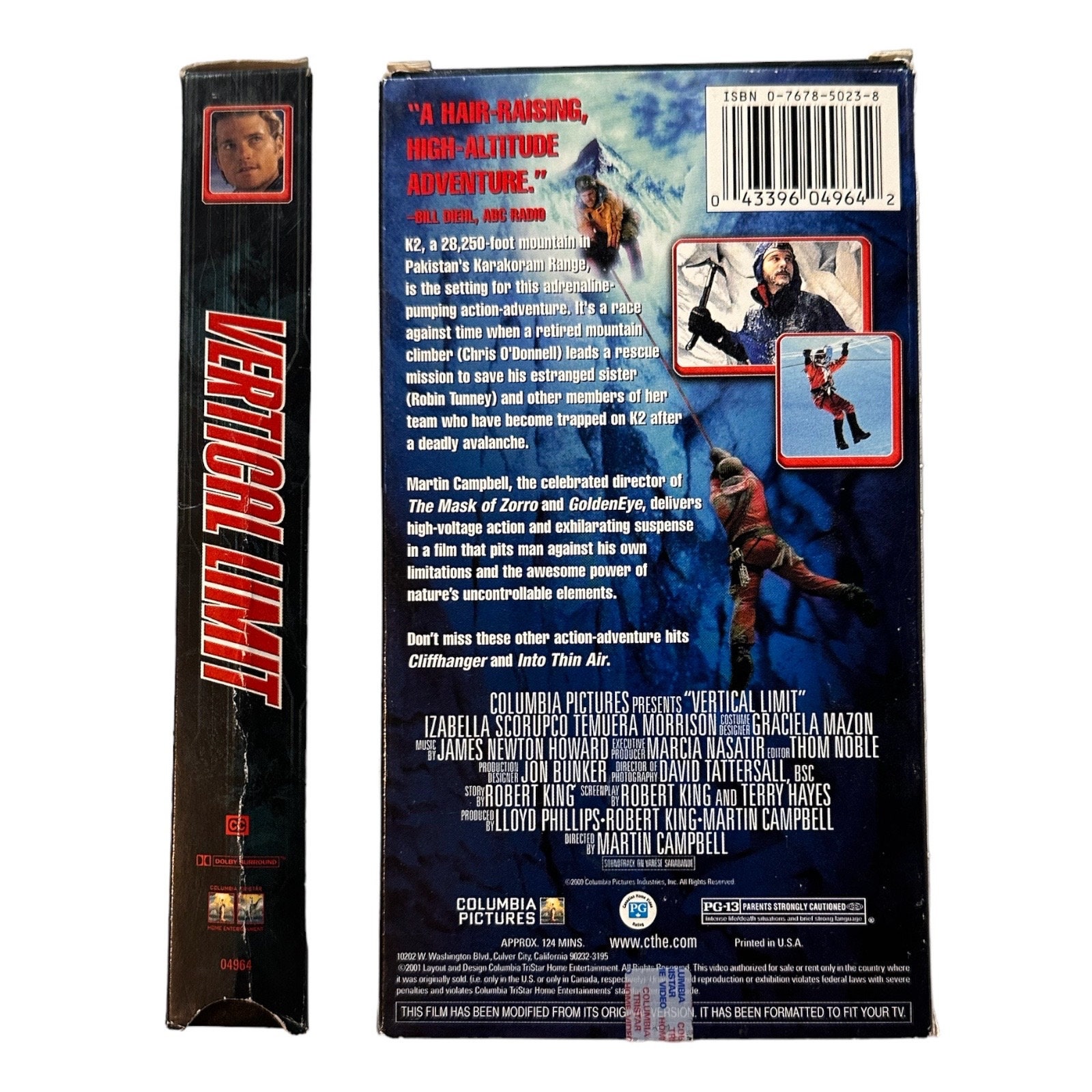 Vertical Limit VHS Tape - Etsy