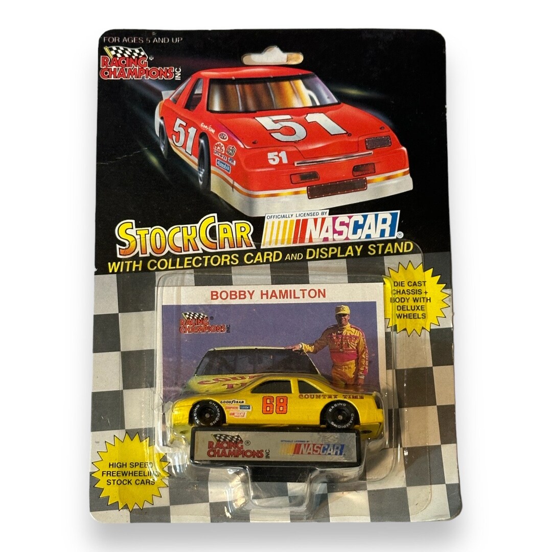 Racing Champions 1991 Stockcar Bobby Hamilton Diecast Car - Etsy